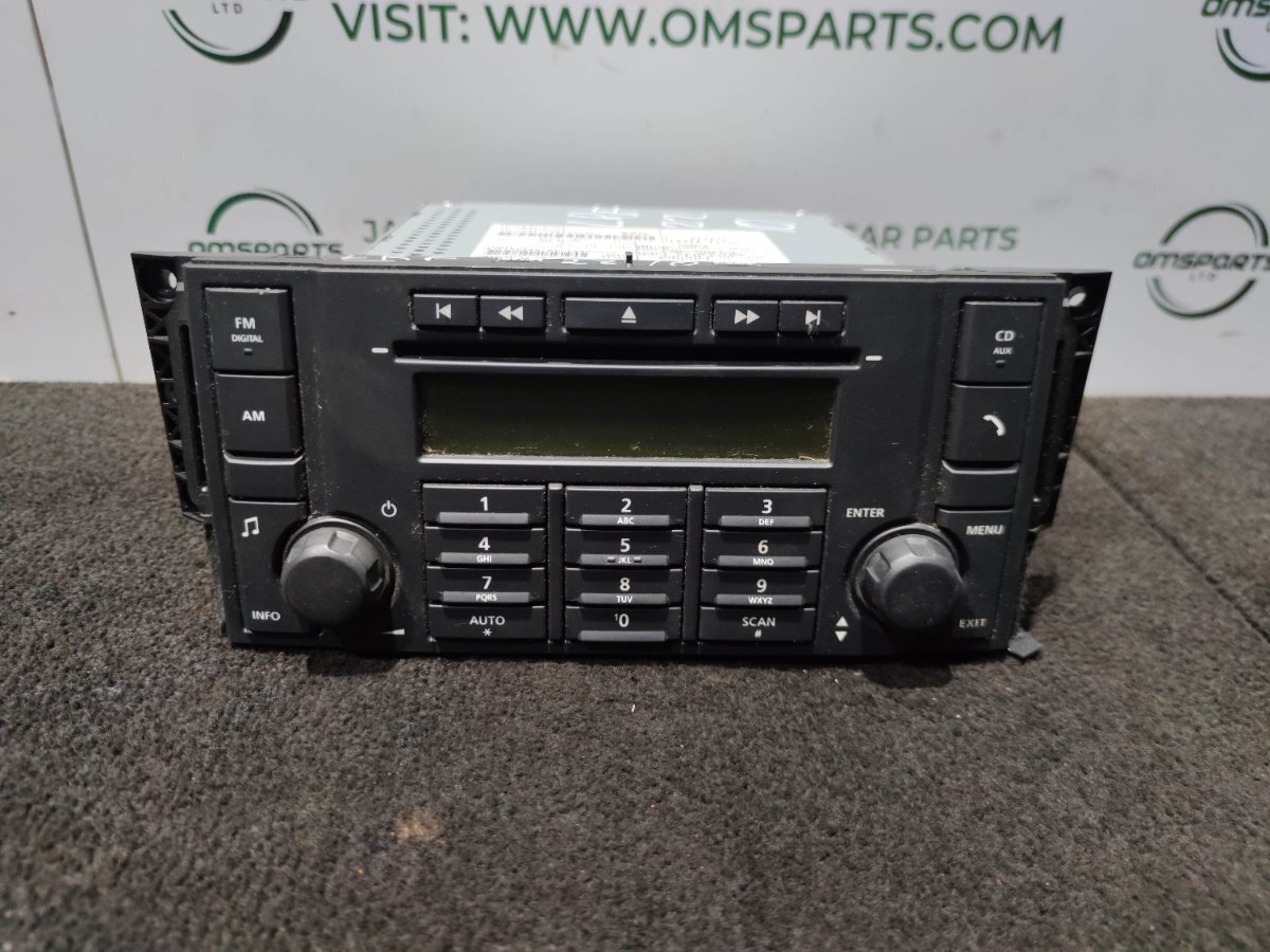 LAND ROVER FREELANDER 2 RADIO CD CHANGER STEREO HEAD UNIT 7G9N-18C815 ...