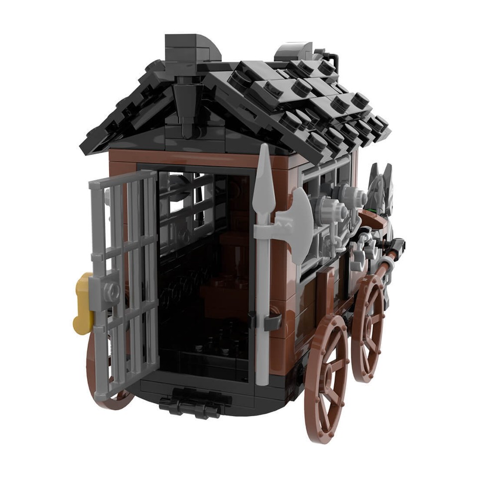 MOC-117564 Medieval Prisoner Convoy 209 Pieces Building Blocks Toys | eBay