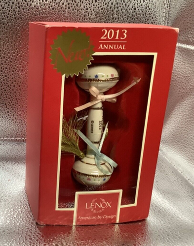 Lenox Ornament 2013 Baby's First Christmas Rattle Porcelain | eBay