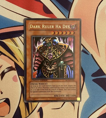 YUGIOH - Dark Ruler Ha Des - Secret Rare - MC1-EN006 - Limited - NM/LP ...