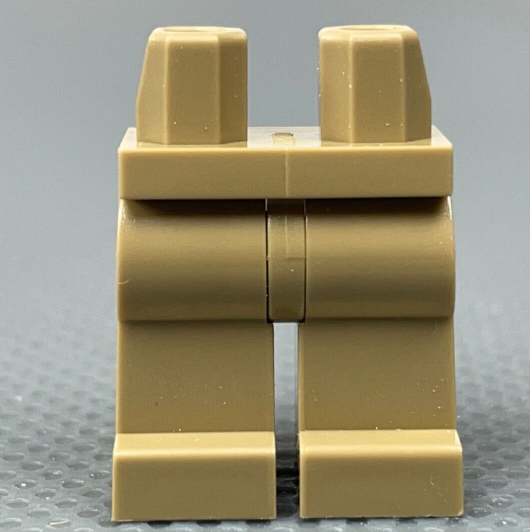 LEGO Dark Tan Minifigure Hips & Legs Assembly Minifig Legs Pants 970c00 ...