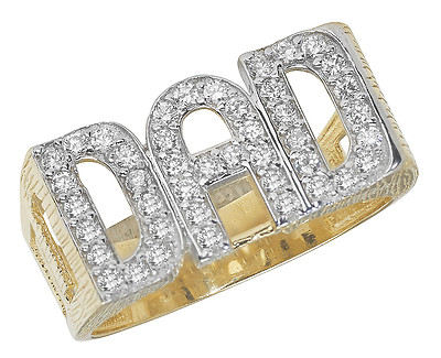 9ct Yellow Gold DAD super Ring