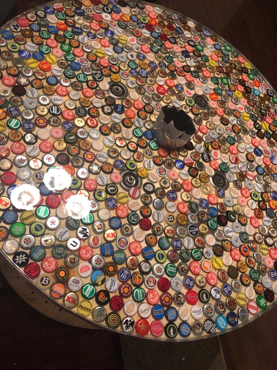 Cork Top Bottle Cap Table 4pc Vintage Beer Bottle Cap Top Cork Drink