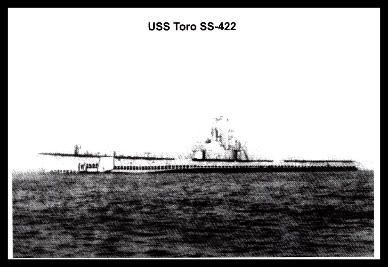 Postcard USS Toro SS-422 LP1 | eBay