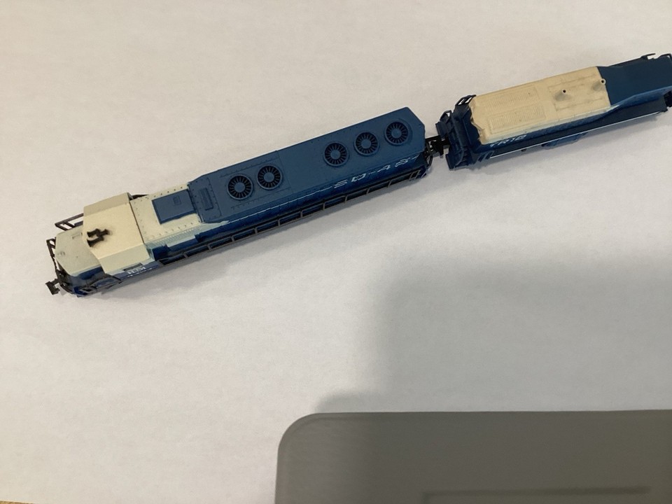 Rare Atlas N Scale SD45 Demo Dummy & TR 12 Calf DemoDummy. Slightly ...