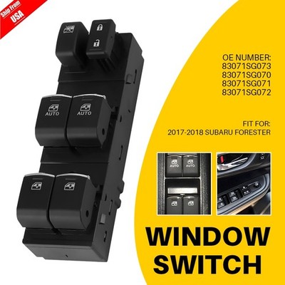 For Subaru Forester 2017-2018 New Front LEFT Door Power Window Main ...