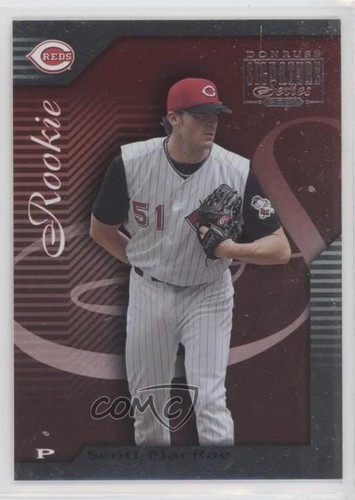 2001 Donruss Signature Series Rookie /800 Scott MacRae #283 Rookie RC ...
