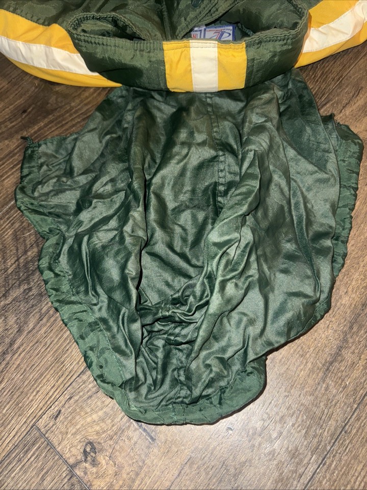 Green Bay Packers NFL Vintage Logo Athletic Pro Line Hooded Pull Over ...