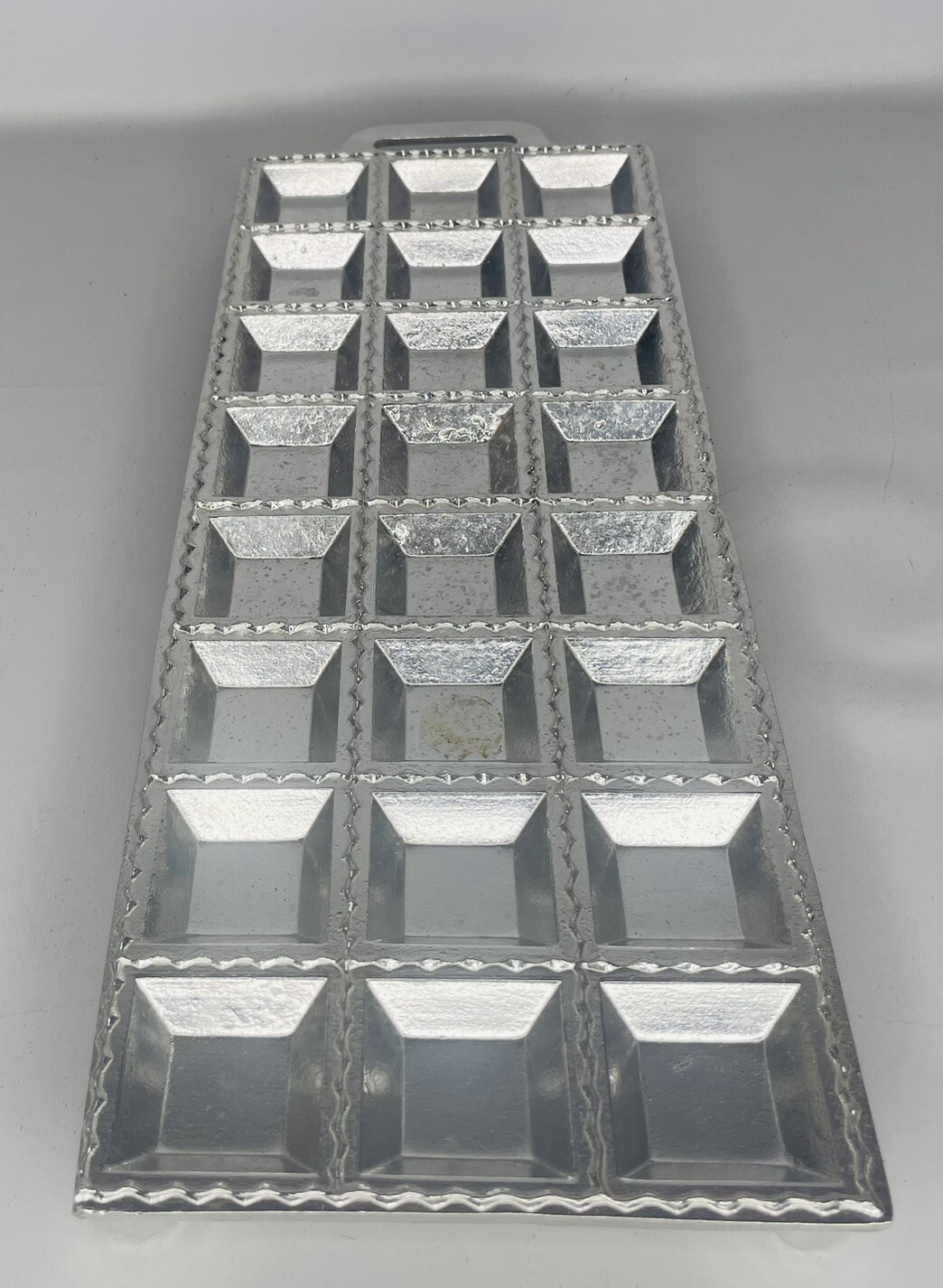 Ravioli Press IPS Makes 24 Mini 1” Squares, Metal Mold Made In Italy | eBay