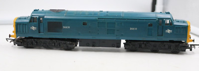 Hornby OO R751 Class 37 Diesel Loco BR Blue - good condition & runner ...