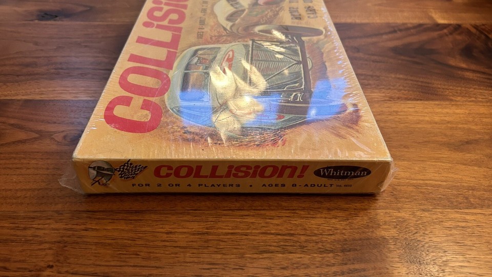 Rare New 1969 Collision Board Game Whitman Factory Sealed | eBay