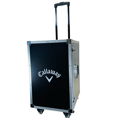 Callaway Golf Salesman Demo Fitting Travel Hard Case Box w/Wheels ...