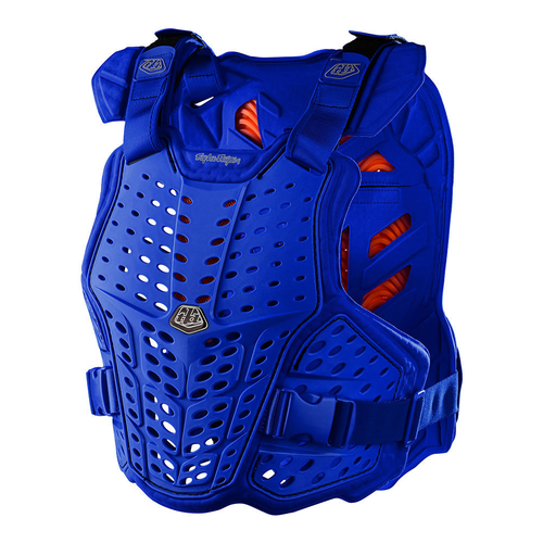 Troy Lee Designs Adult's Rockfight CE Chest Protector Blue - XL/2XL ...