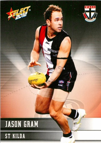2012 ST KILDA SAINTS AFL Card JASON GRAM | eBay Australia