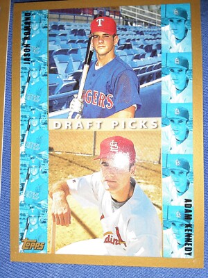 1998 Topps - Draft Picks #248 Adam Kennedy, Jason Romano ROOKIE RC MVP ...