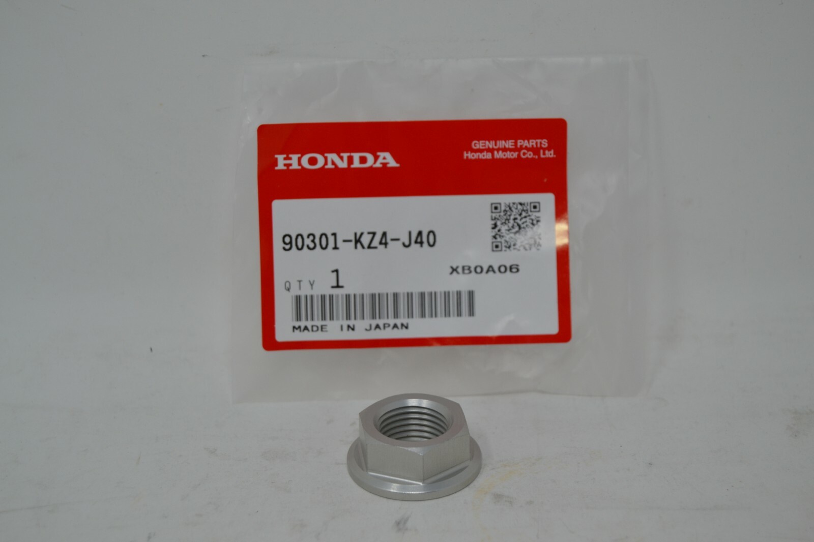 OEM Honda Front Axle Nut 90301-KZ4-J40 CR125 CR250R CRF450R CRF250R ...