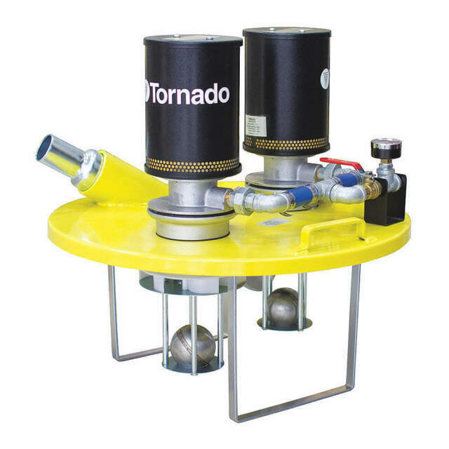 Tornado Pneumatic Drum-Top Vacuum Head 160CFM for sale online | eBay