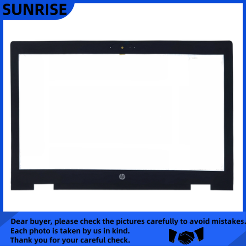 New For HP Probook 650 G4 LCD Front Bezel Cover Frame with Cam Port ...
