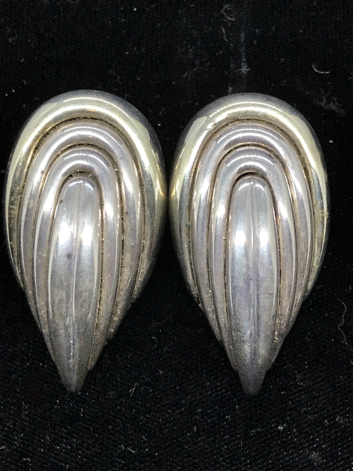 Vintage Brian Bergner 925 Sterling Electroform Modernest 2-tone Pierced ...