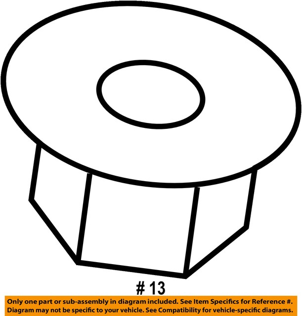 BMW 31106799668 Genuine OEM FT LWR CNTL Arm Nut for sale online | eBay