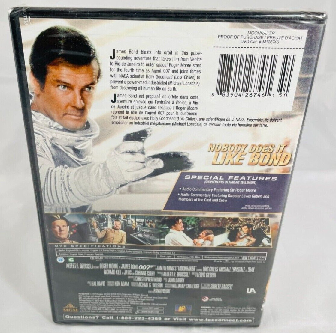 Moonraker Dvd Cover