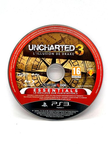Uncharted 3 PS3 (game only) PAL ENGLISH TESTED & AUTHENTIC CD REGION ...