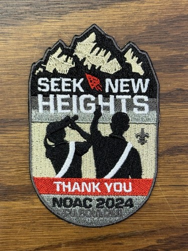 2024 NOAC Thank You Patch OA Boulder Colorado Order Of The Arrow ...