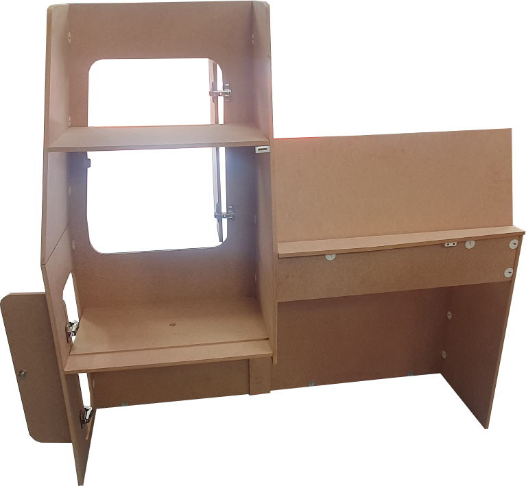 Ford Transit MK8 Furniture Camper Kit Conversion Units Interior Kitchen ...