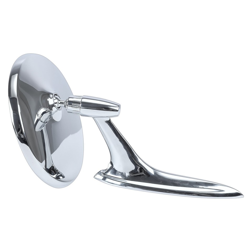 Round Bowtie Outside Rearview Mirrors For Impala Corvair Chevelle El ...