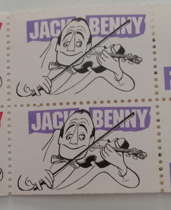 2566c 29 cents Comedians missing cost of stamp ERROR total of 9 stamps ...