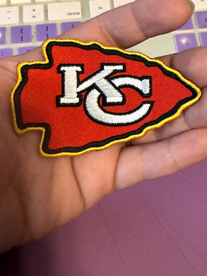 Kansas City Chiefs Patch Super Bowl NFL Football Embroidered Iron On ...