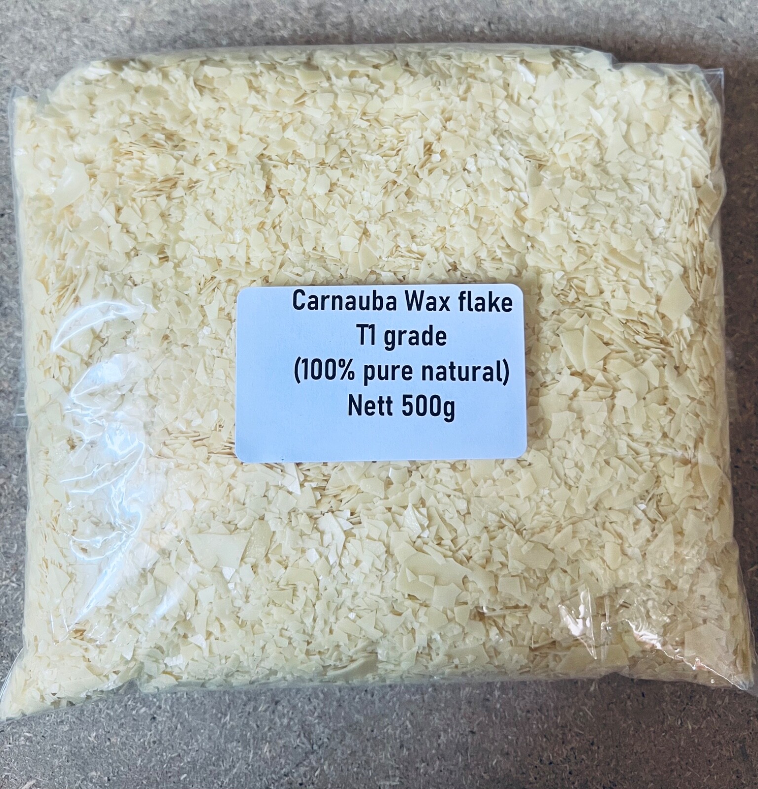 Wax Flake (Carnauba Wax) T1 100% Pure Natural Prime Yellow No1 on ...
