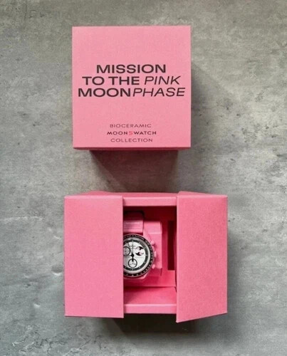 Swatch x Omega Mission to the Moonphase Full Moon Snoopy MoonSwatch ...