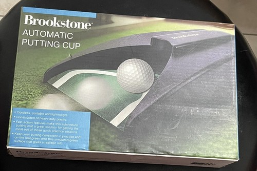 Brookstone Cordless Automatic Putting Cup Portable & Lightweight | eBay