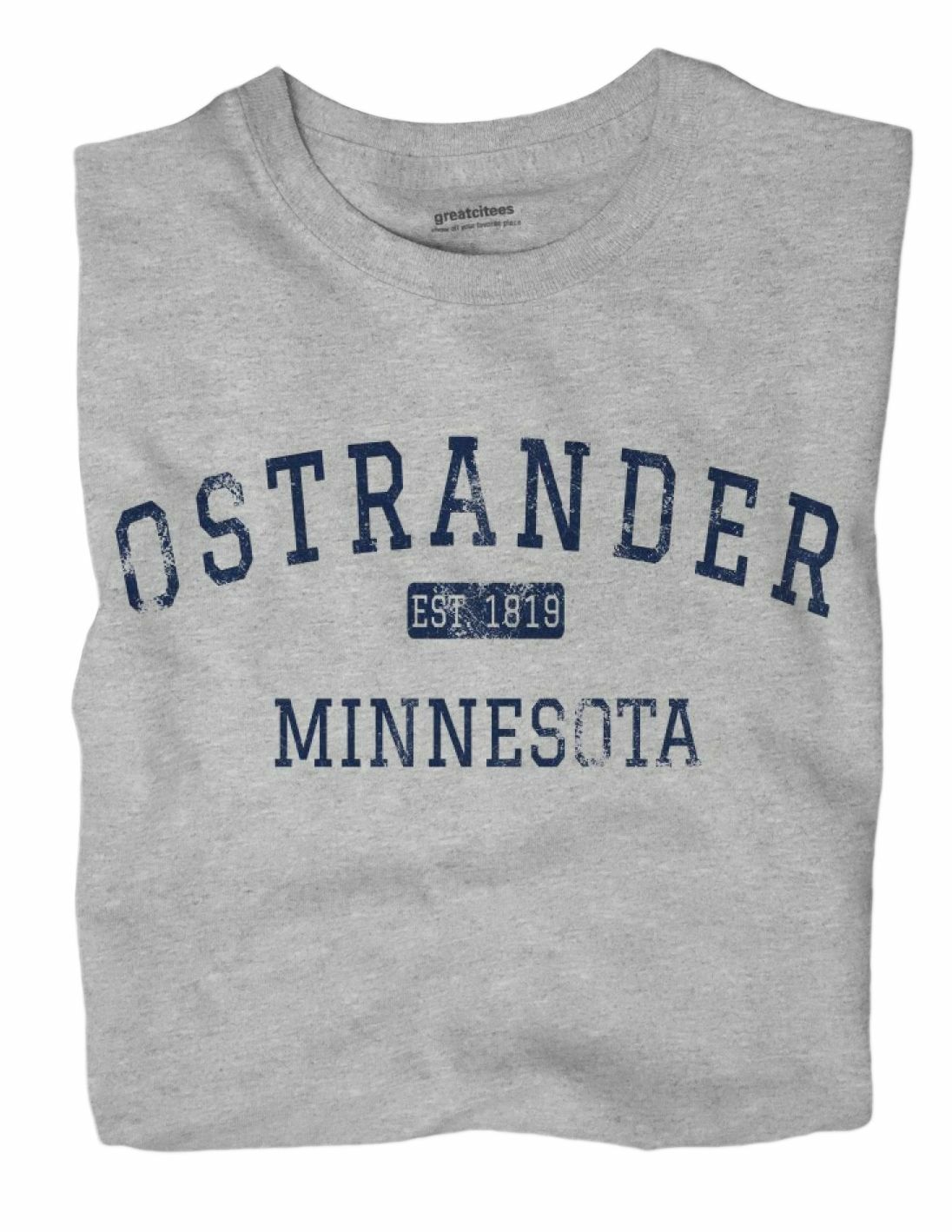 Ostrander Minnesota MN T-Shirt EST | eBay
