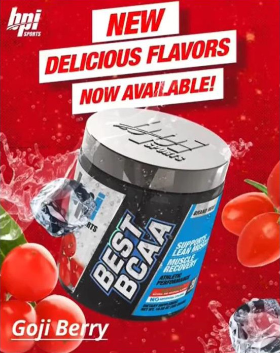 BPI Sports Best BCAA 30 Servings - Goji Berry