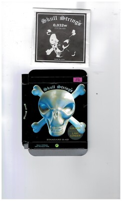 Skull Strings Standard - Une Corde guitare électrique SKULL 0,032w / A ...