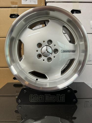 X4 17" STAGGERED AMG WHEELS MERCEDES MONOBLOCK DEEP DISH EURO OZ ...