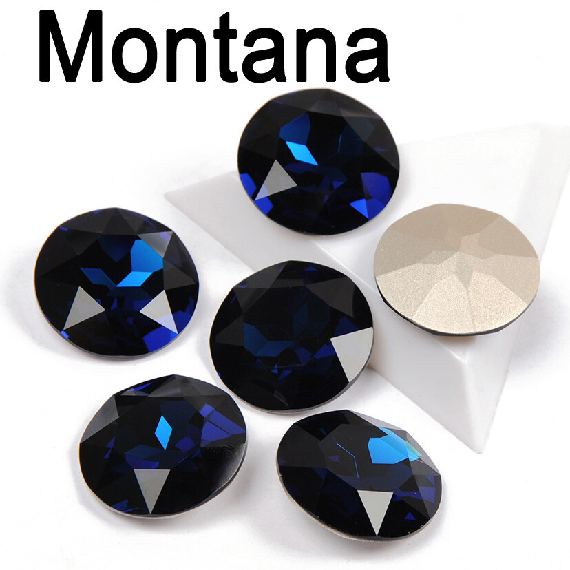 ALL Colors Sewing Rhinestones Crafts Rivoli Crystal Glass Strass Sew On ...