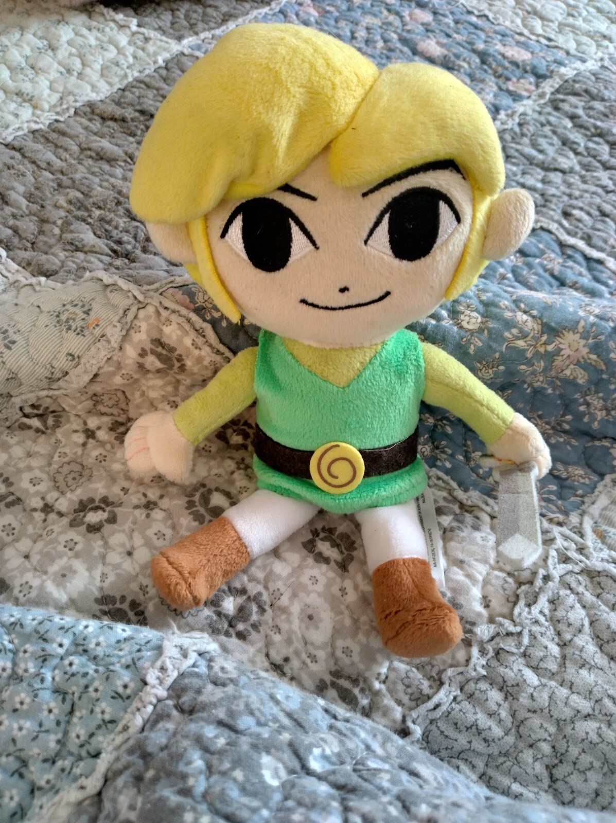 Legend of Zelda Nintendo Link Plush Toy Doll 8" 2011 Phantom Hourglass ...