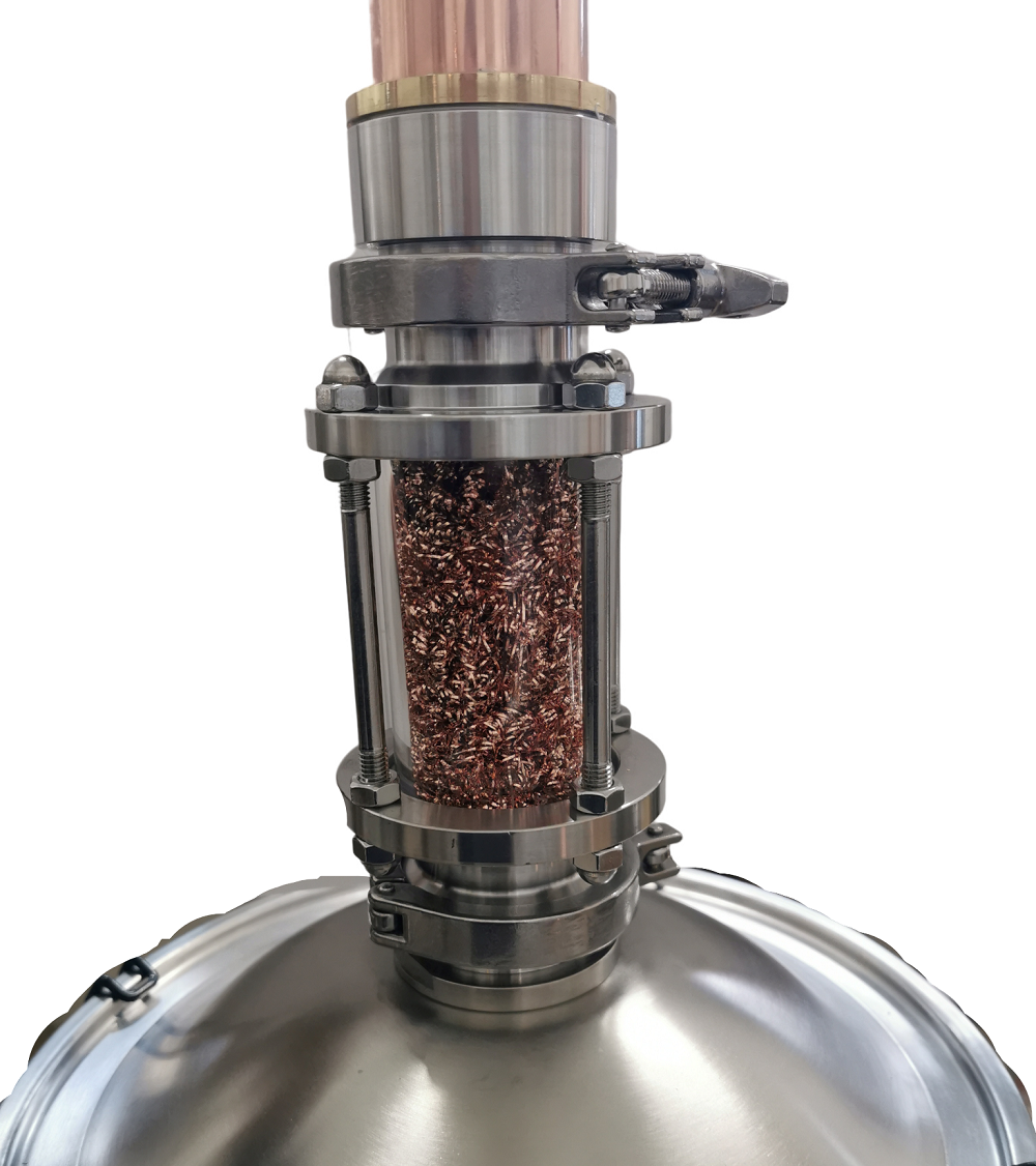 New Stainless Steel 2" T.C Sight Glass Kit for Pure Distilling Reflux ...