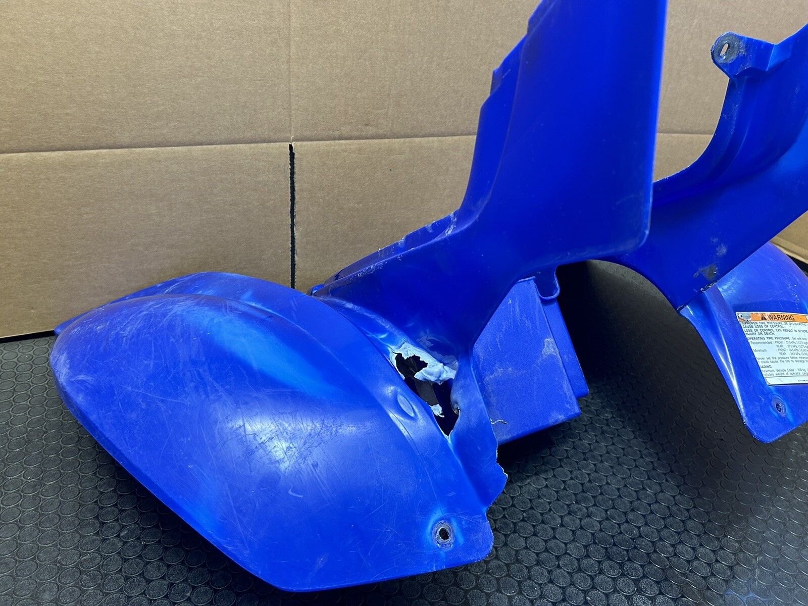 01-05 Yamaha Raptor 660 OEM plastics fenders front rear plastic guard ...