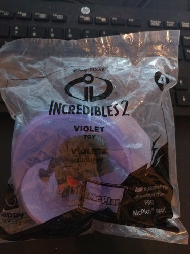 2018 McDONALDS HAPPY MEAL TOYS INCREDIBLES 2 #4 VIOLET FREE SHIPPING | eBay
