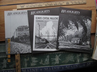 3 Headlights magazine electric railroads 1970 | eBay