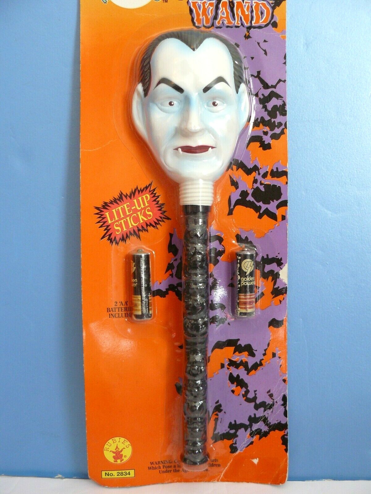 Vtg. (1994) Rubie’s UNIVERSAL MONSTERS Lot 2 SPOOKY WANDS~ FRANKENSTEIN ...