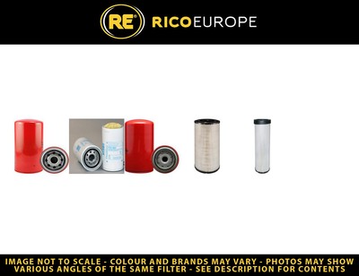 Komatsu PC210-8 Filter Service Kit Air, Oil, Fuel Filters | eBay