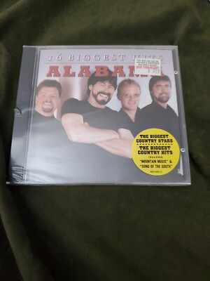 16 Biggest Hits by Alabama (CD, 2011), New, Factory Sealed 886978309921 ...