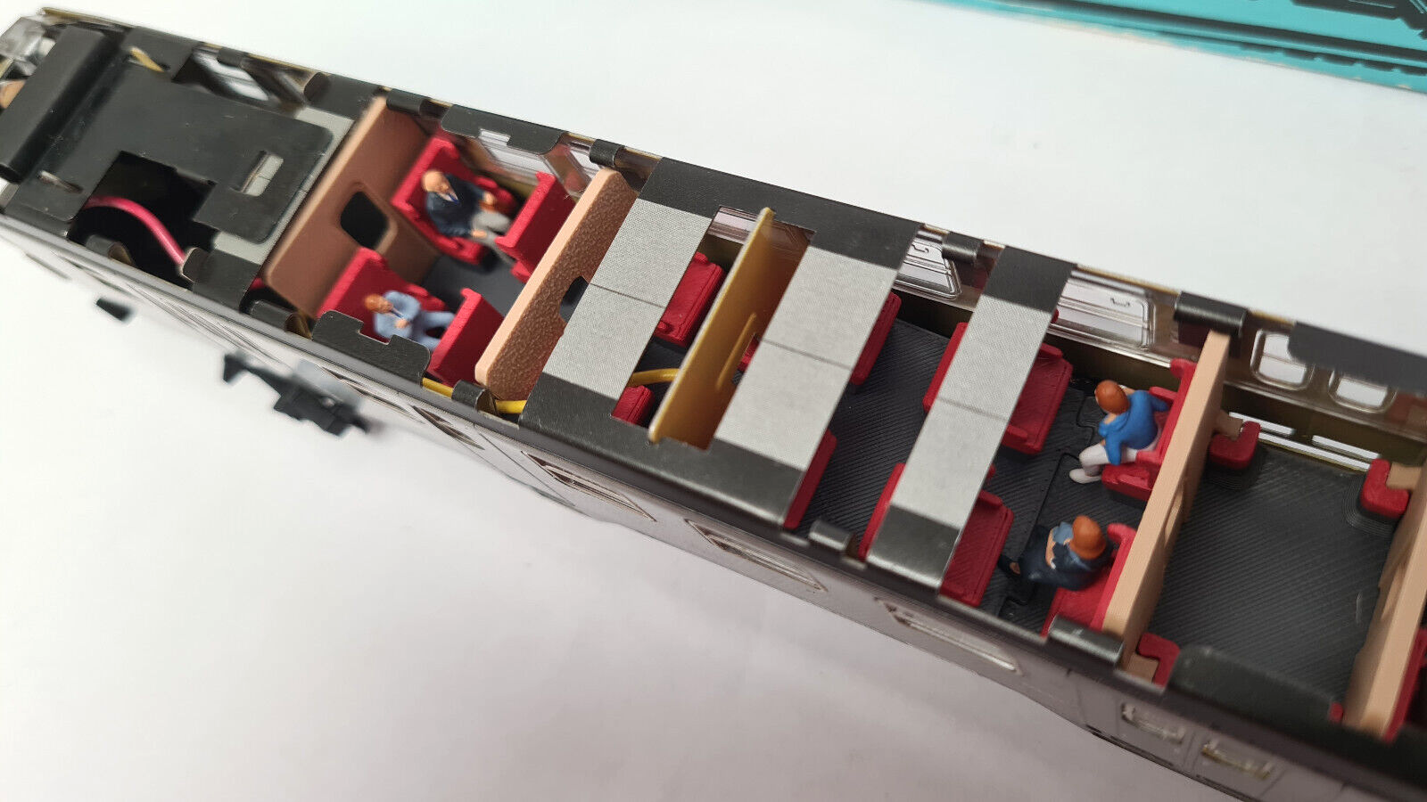 Inneneinrichtung 3D Druck für Märklin 4046 Silberling 3 farbige ...