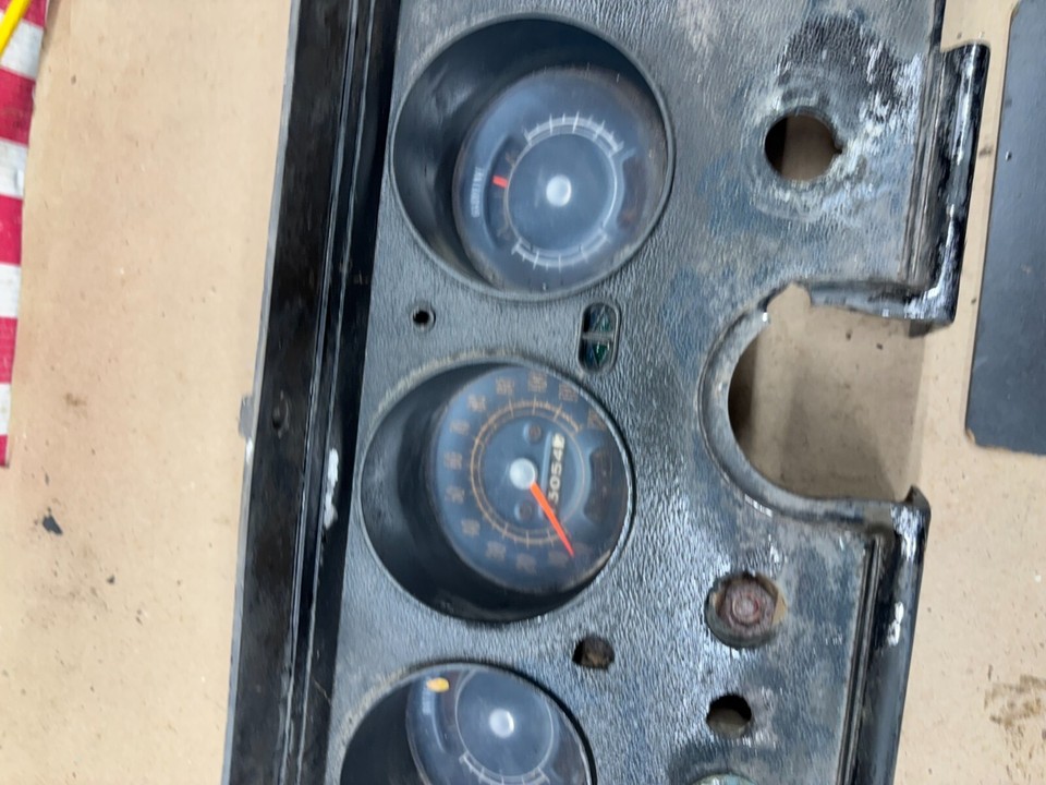 1966 1967 66 67 Pontiac GTO TEMPEST LEMANS SPEEDOMETER CLUSTER CLOCK ...