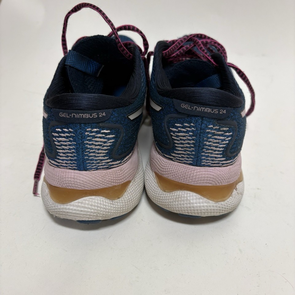 ASICS Gel Nimbus 24 Shoes Womens Size 8 Running FF Blast Cushioned ...